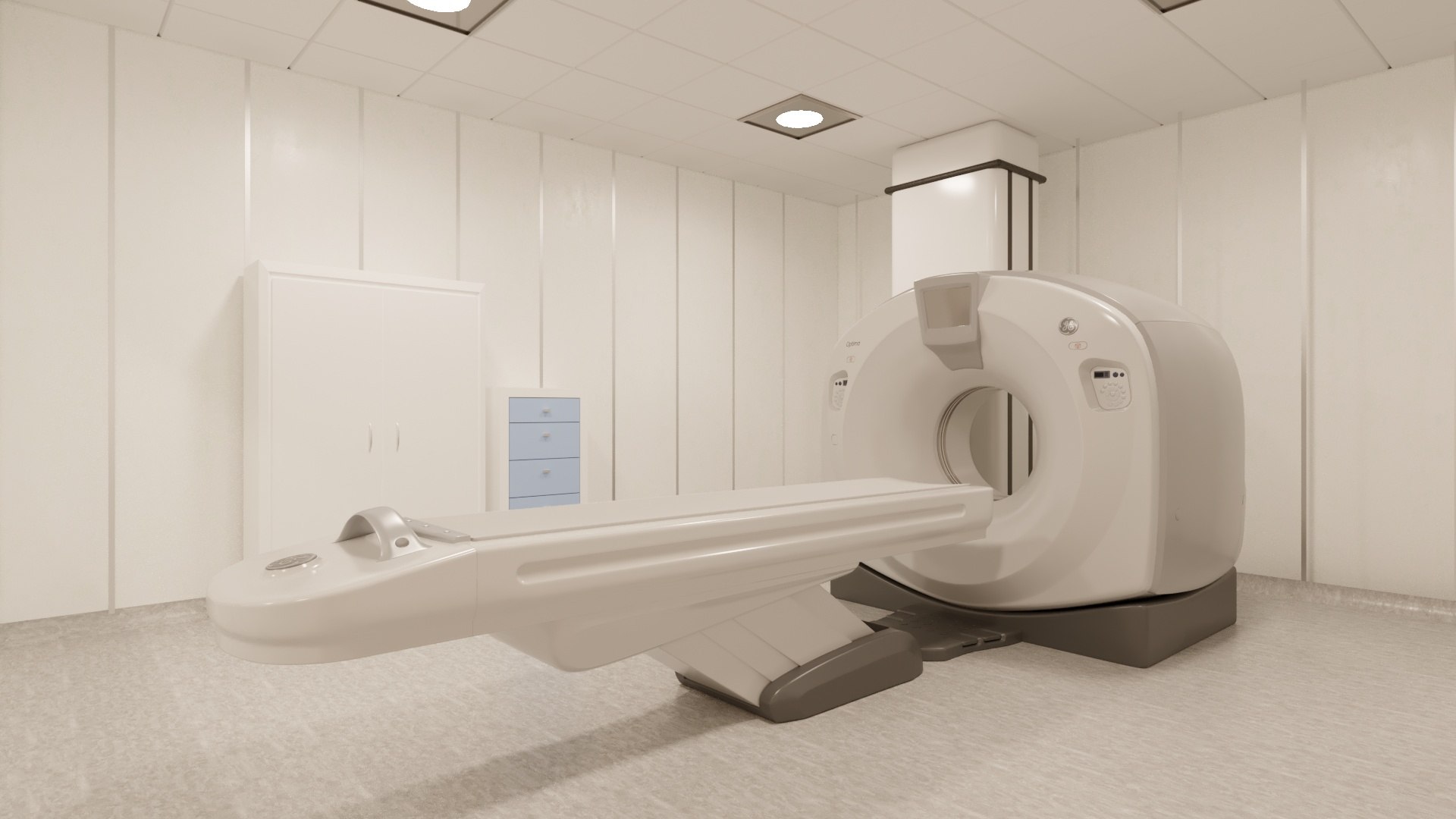 Hospital MRI Room 3D Model - TurboSquid 2024313