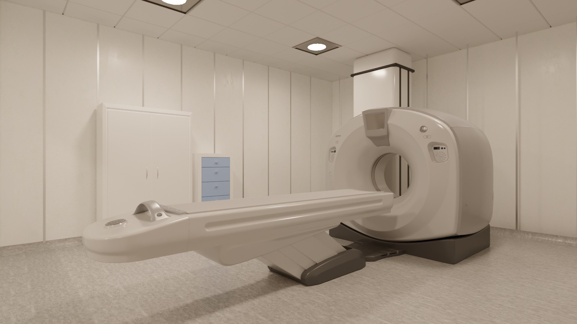Hospital MRI Room 3D Model - TurboSquid 2024313