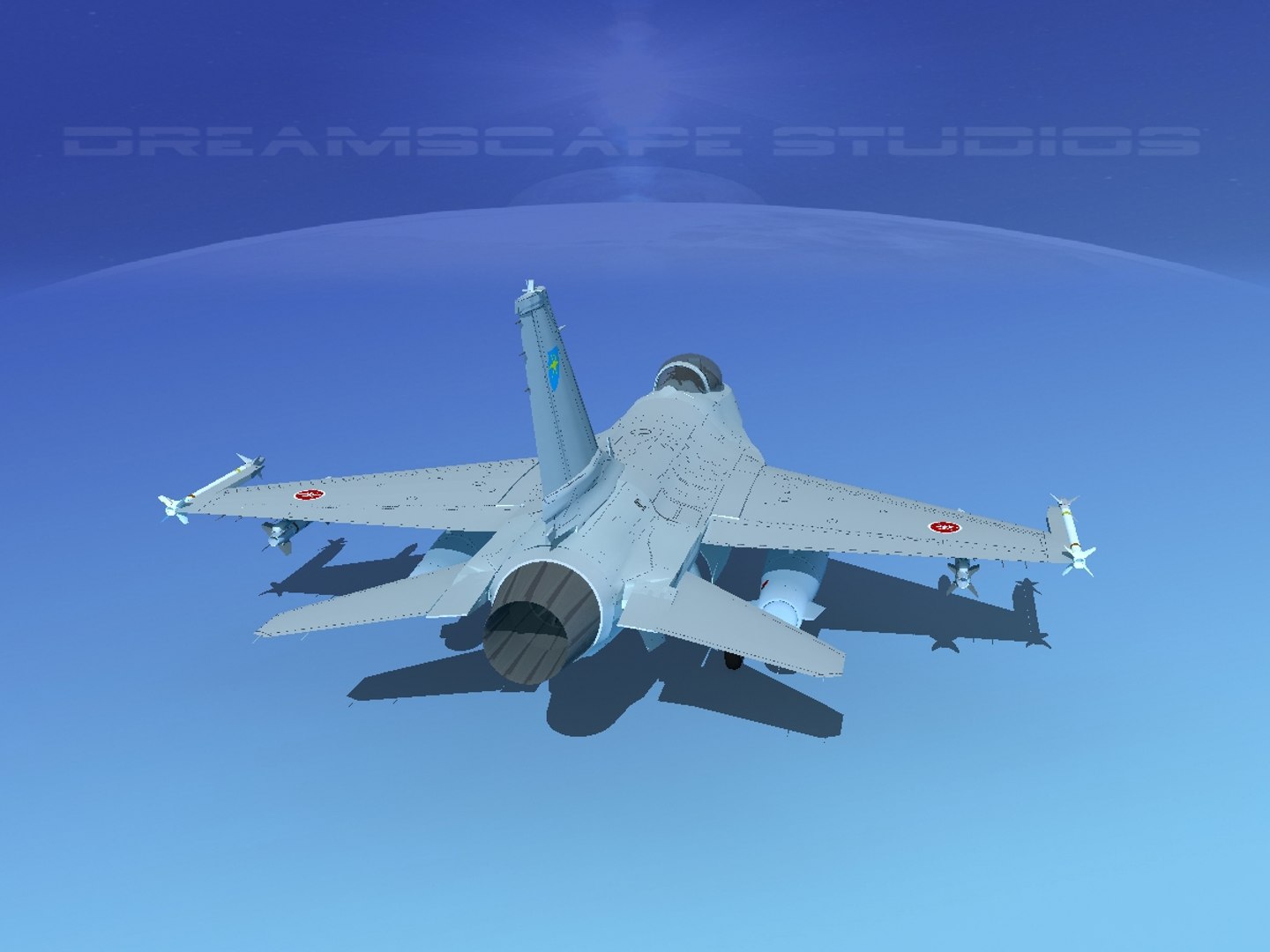 3D General F-16a Fighting Falcon - TurboSquid 1319988