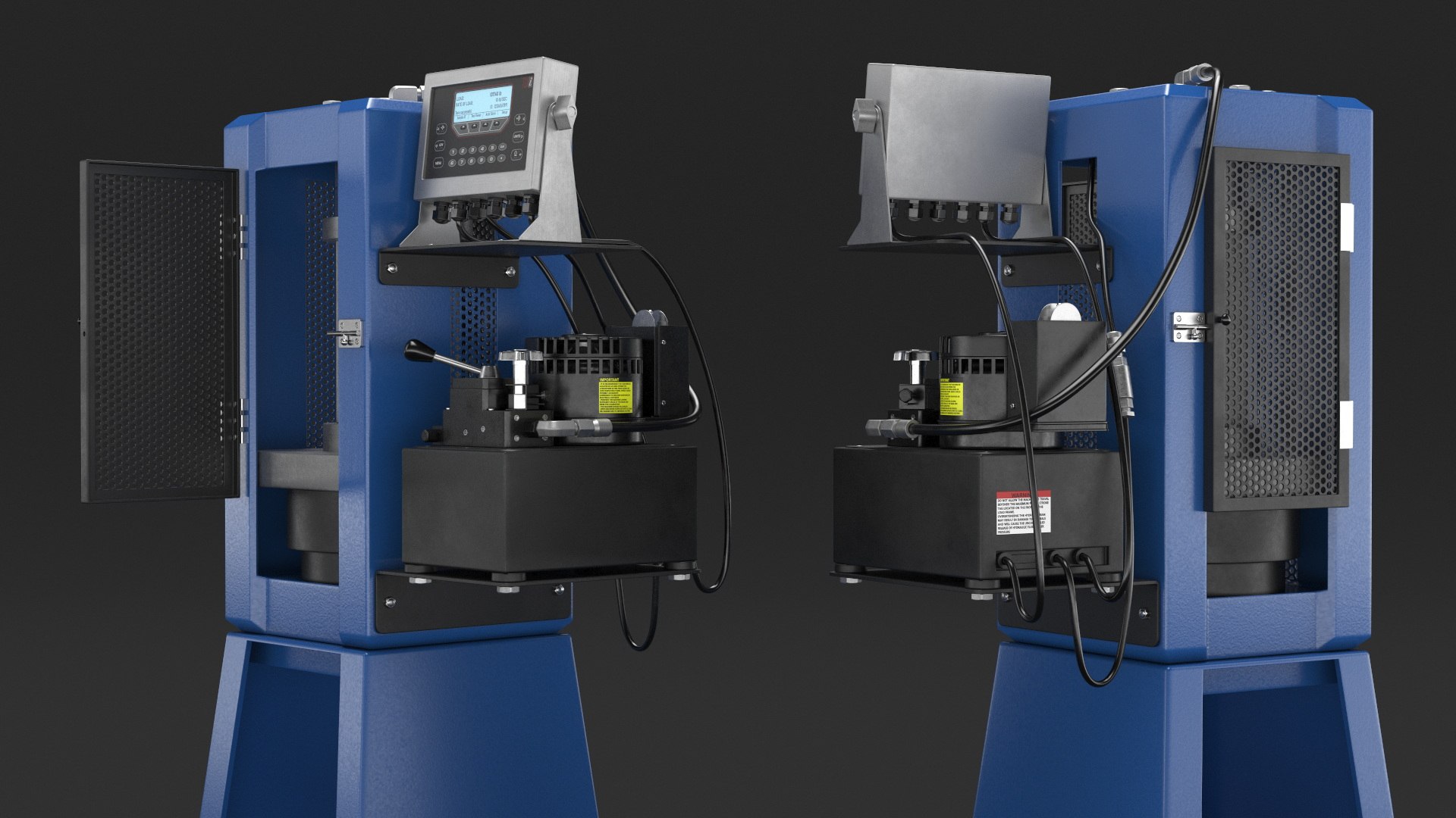 Industrial Hydraulic Press Machine Concrete 3D Model - TurboSquid 2325166