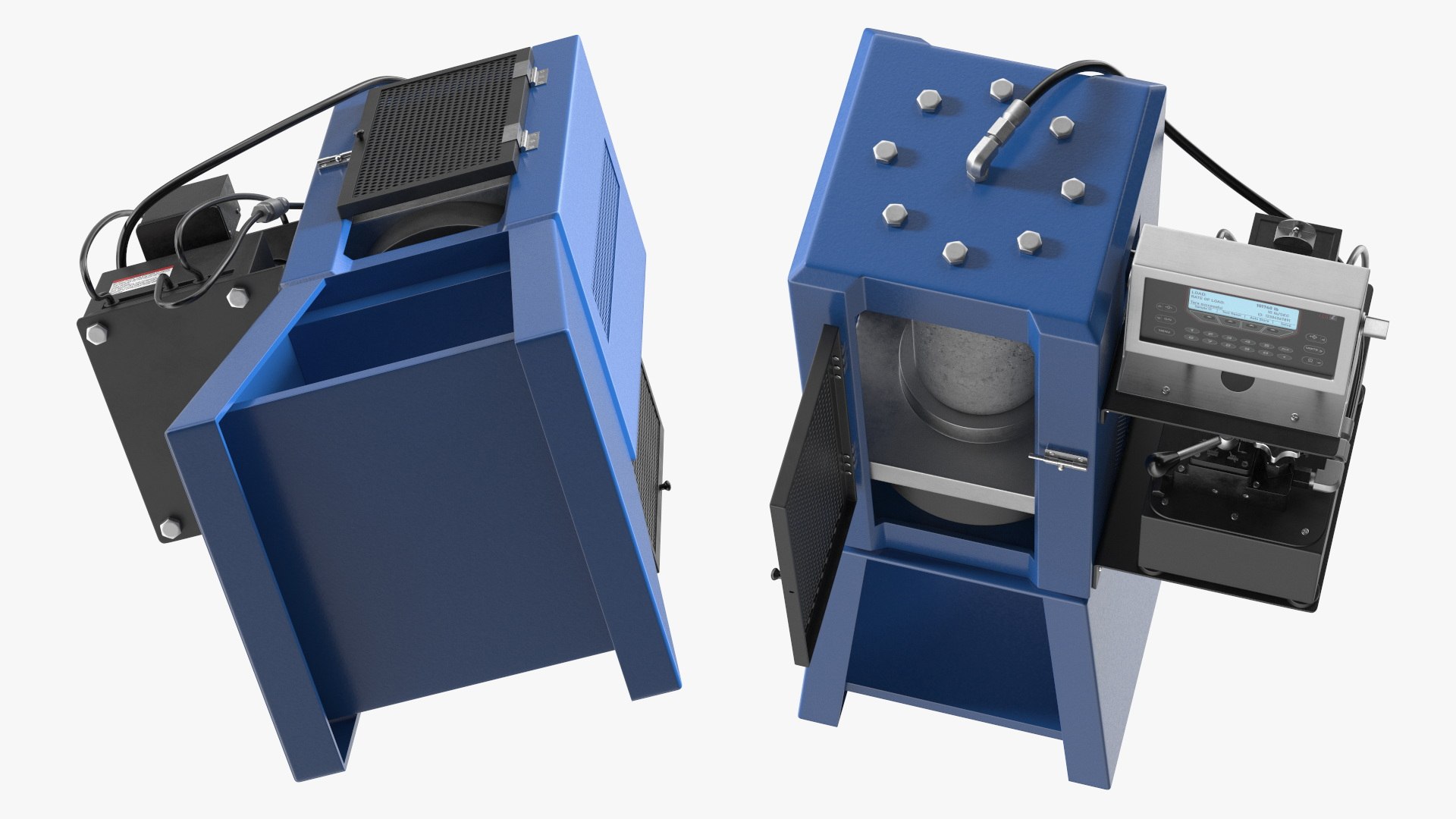 Industrial Hydraulic Press Machine Concrete 3D Model - TurboSquid 2325166