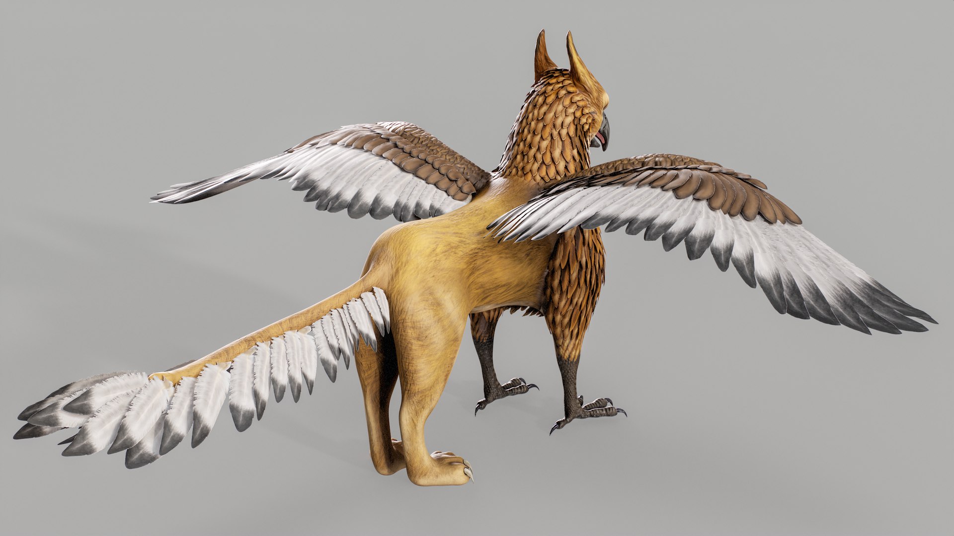 Gryphon Character PBR 3D - TurboSquid 2168966