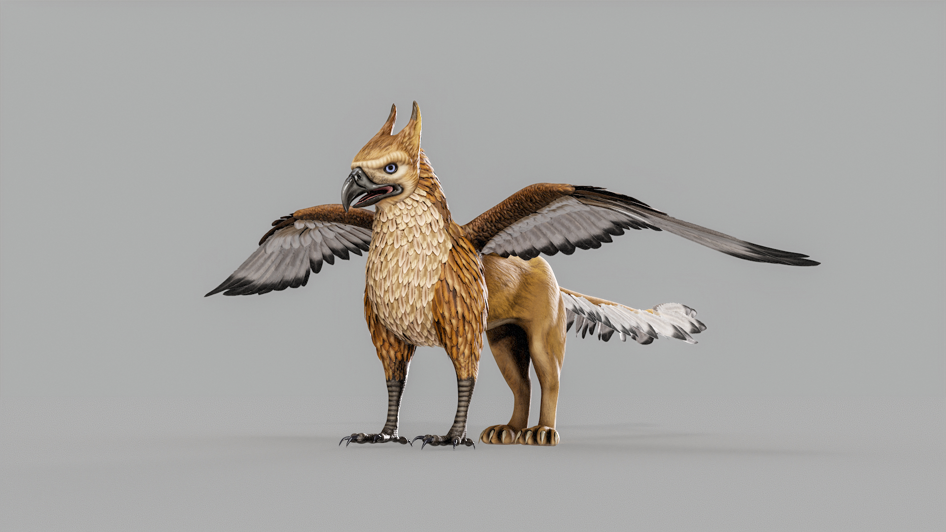 Gryphon Character PBR 3D - TurboSquid 2168966