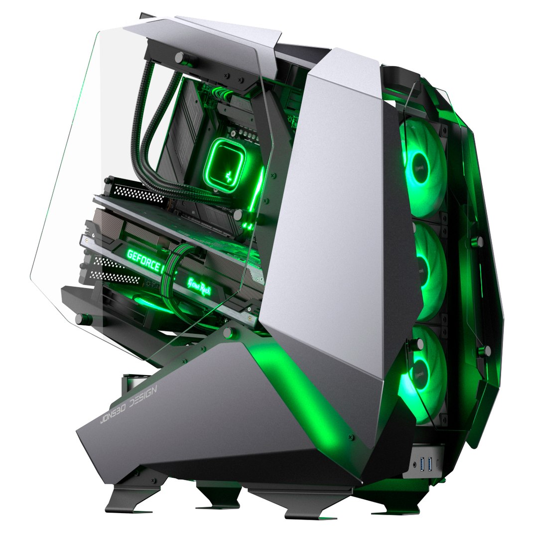 Gaming PC 10 Model - TurboSquid 2150325