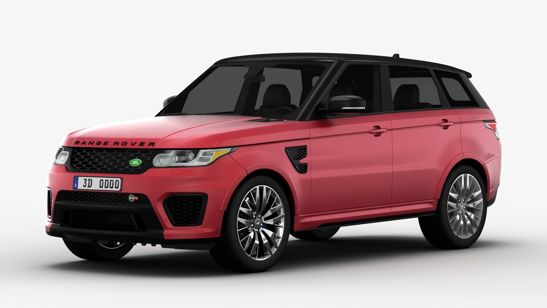 3D Model Land Rover Range Rover Sport SVR 3D Model - TurboSquid 1748211
