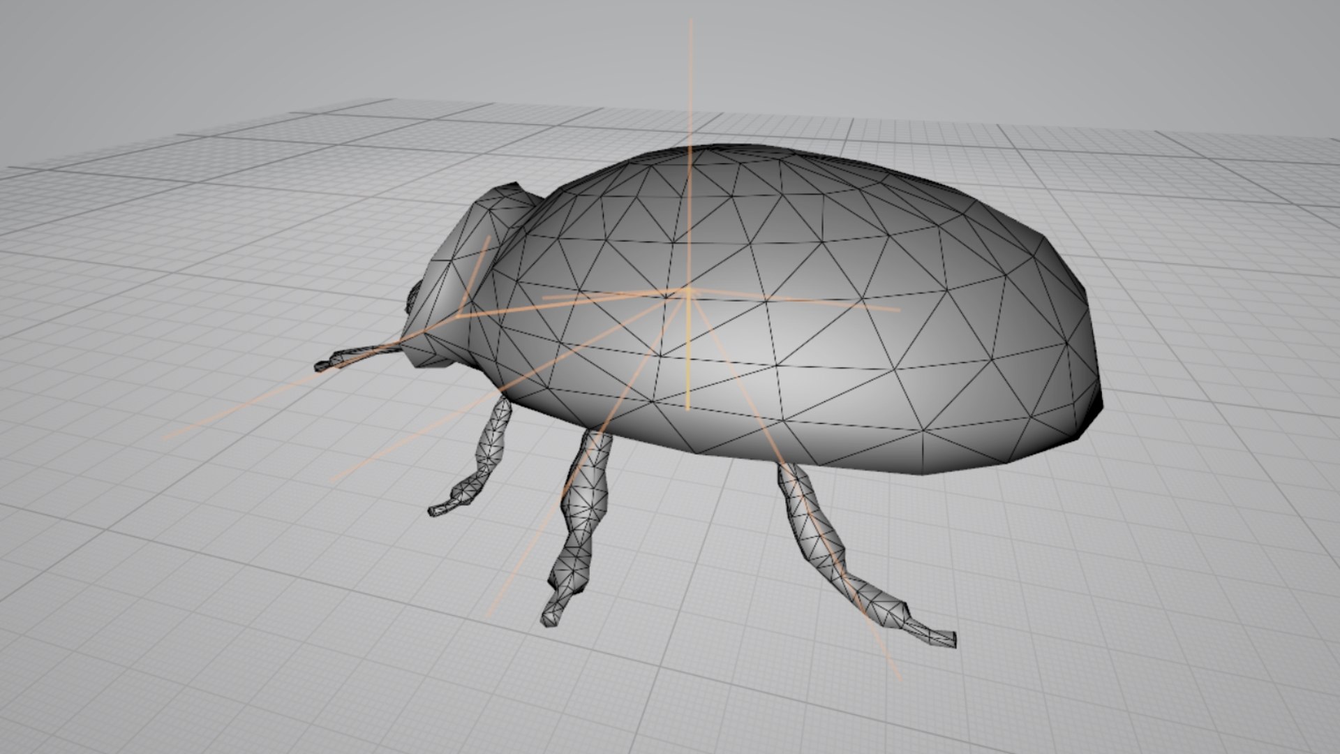 Low Poly Insect 3D Model - TurboSquid 1721405