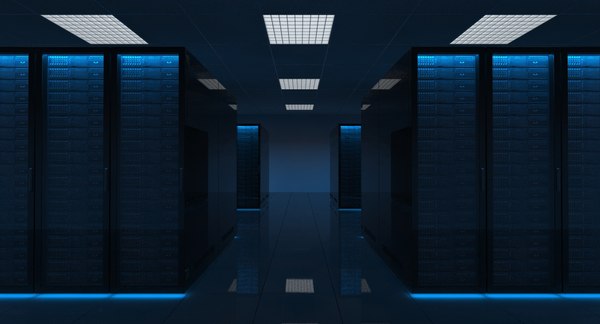 3ds max server room