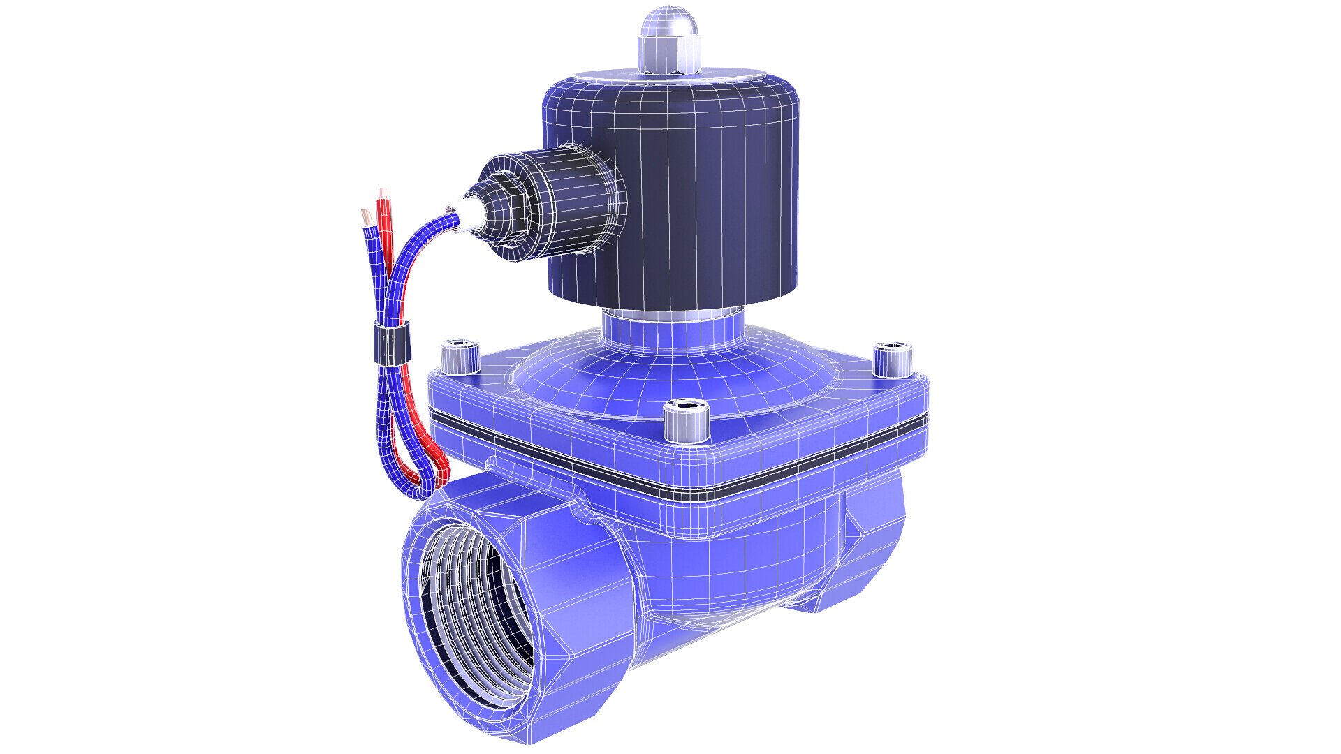 3D Water Solenoid Valve 68 - TurboSquid 2308139