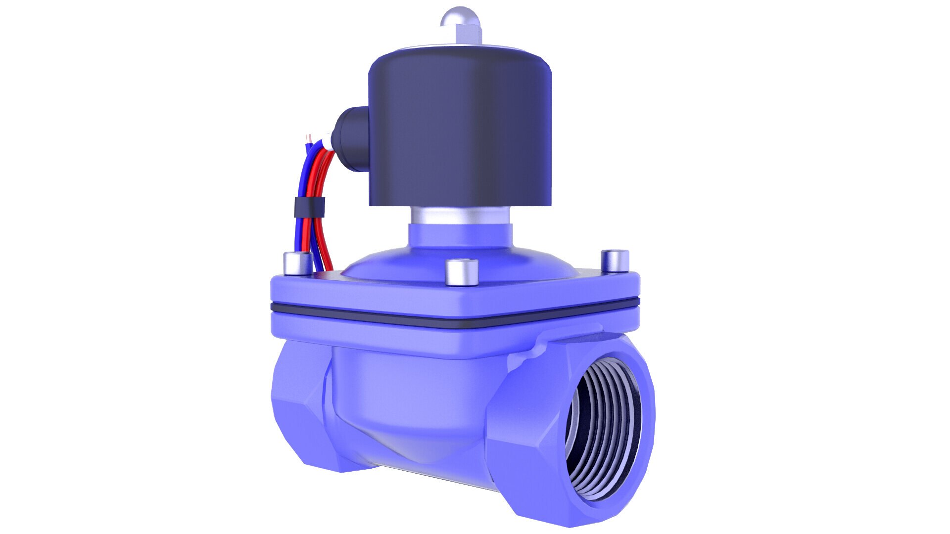 3D Water Solenoid Valve 68 - TurboSquid 2308139