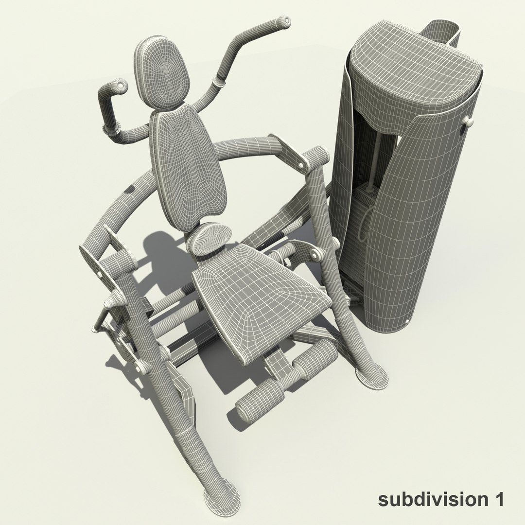 Abs Workout 3d Model