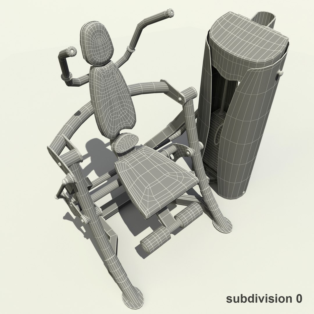 Abs Workout 3d Model