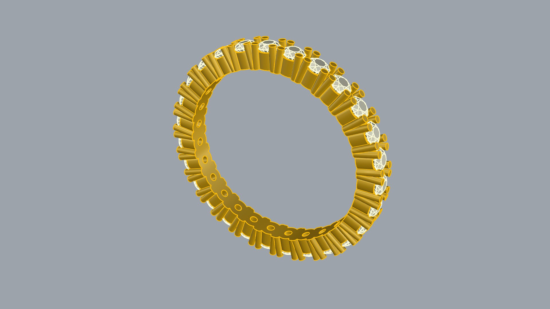 Radiant Eternity Band Ring JDBCo 3D Model - TurboSquid 2345372
