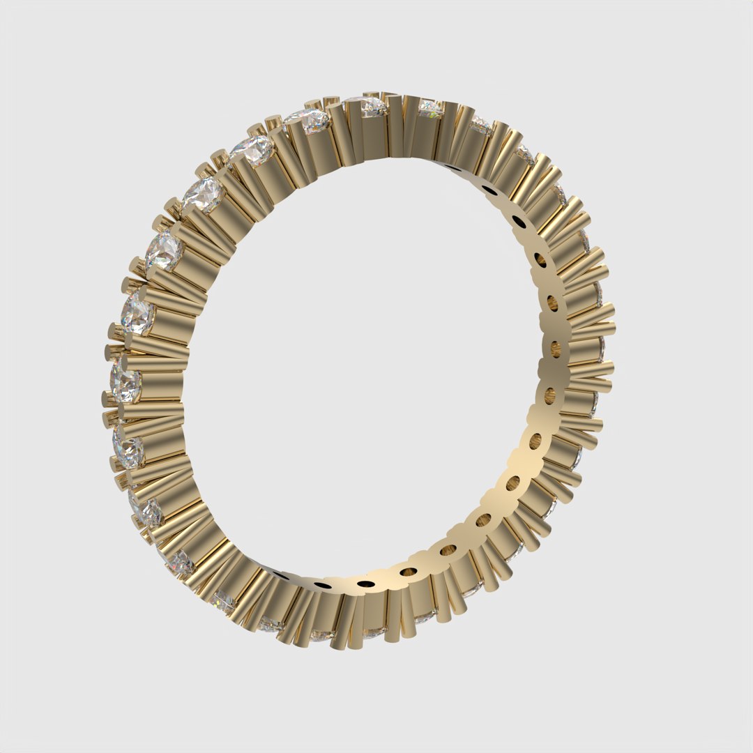 Radiant Eternity Band Ring JDBCo 3D Model - TurboSquid 2345372