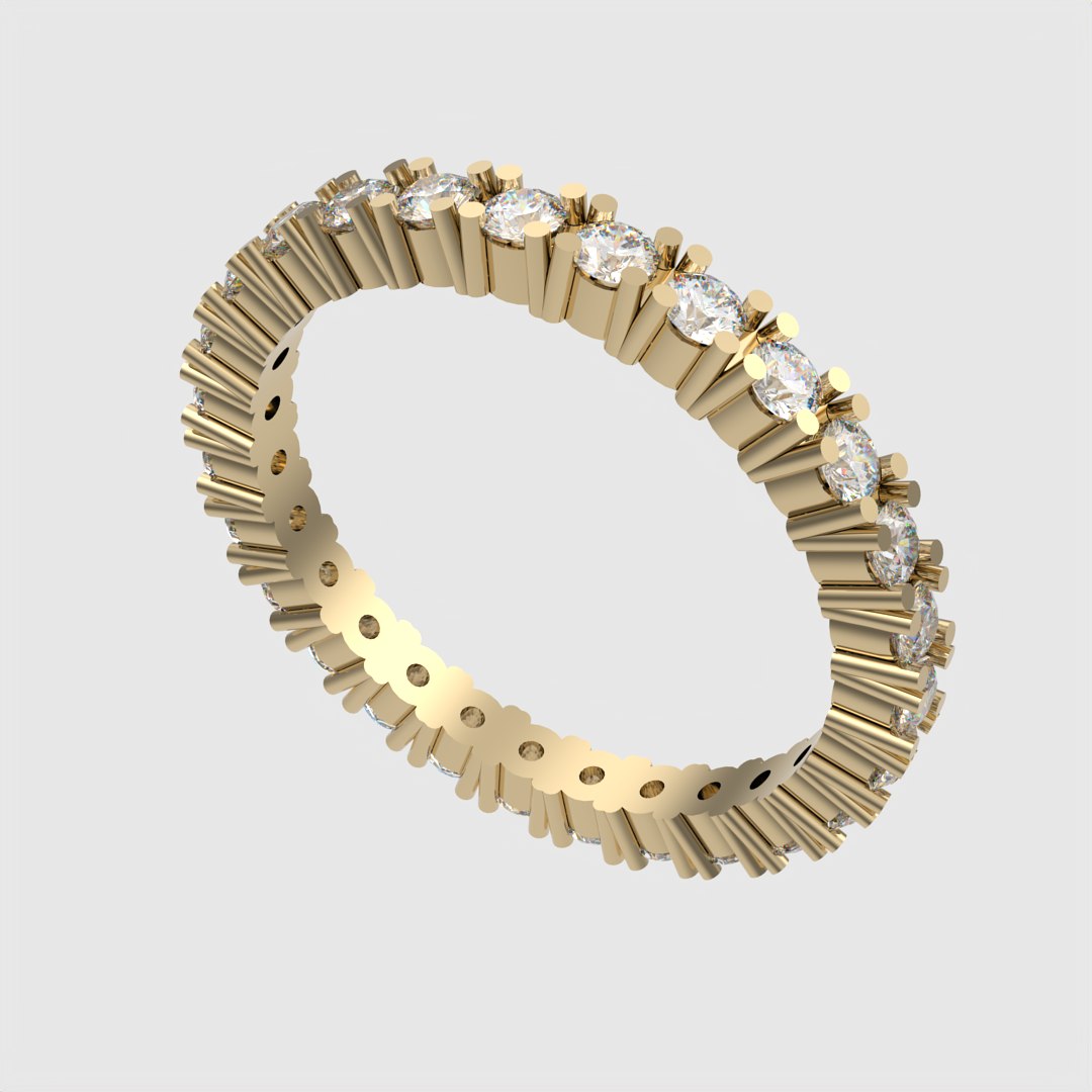 Radiant Eternity Band Ring JDBCo 3D Model - TurboSquid 2345372