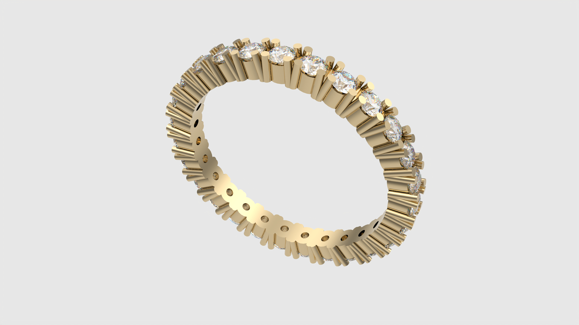 Radiant Eternity Band Ring JDBCo 3D Model - TurboSquid 2345372