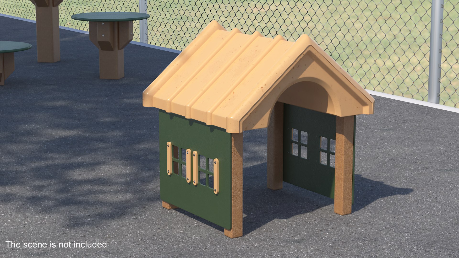 3D Training Park Dog House - TurboSquid 2045908