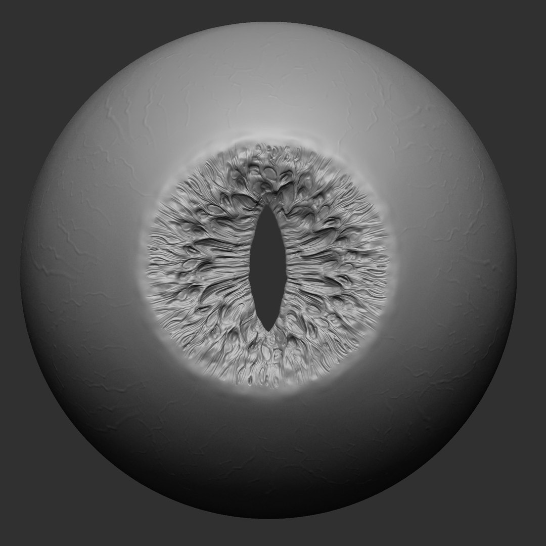 Animal Monster Eye 3d Obj