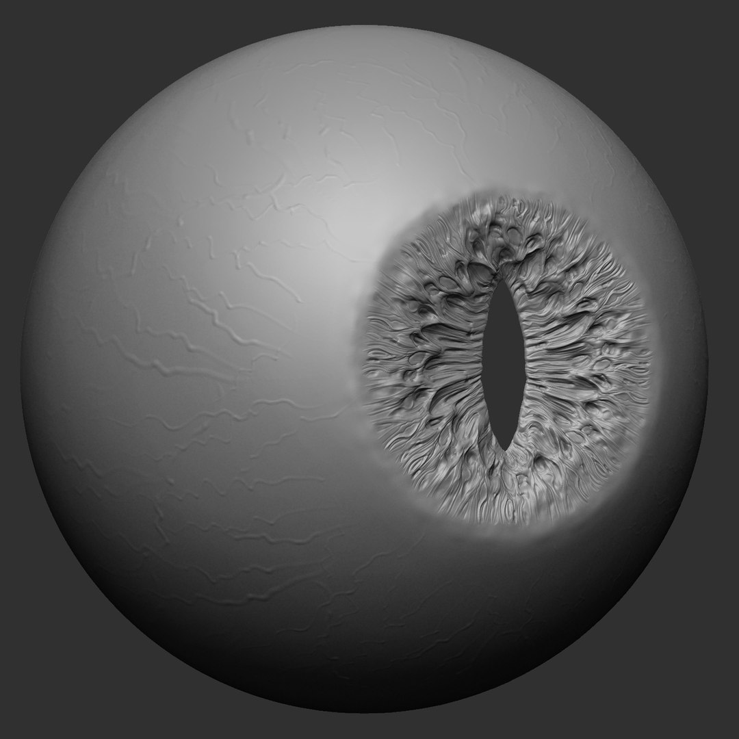 Animal Monster Eye 3d Obj