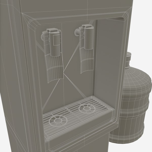 Water cooler cooling 3D model - TurboSquid 1641815