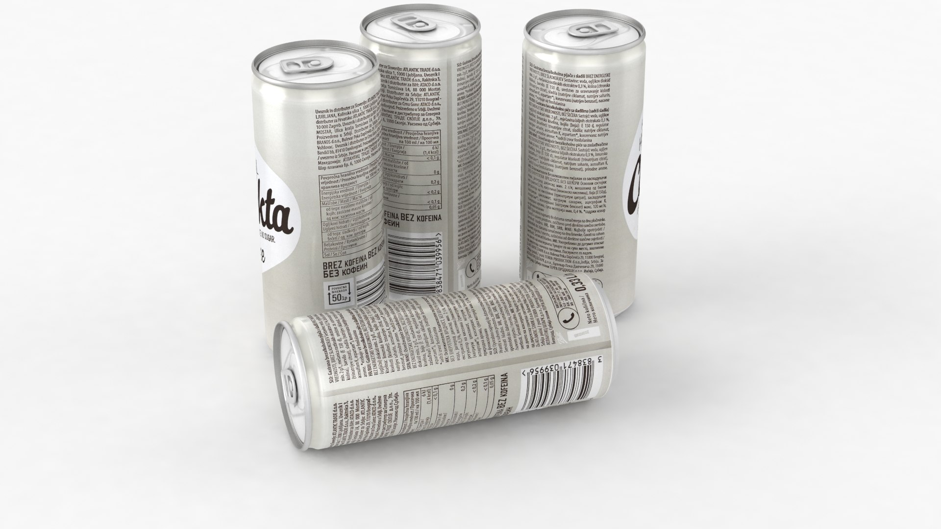 Beverage Can Cockta Sugar Free 330ml Tall 2021 3D Model - TurboSquid ...