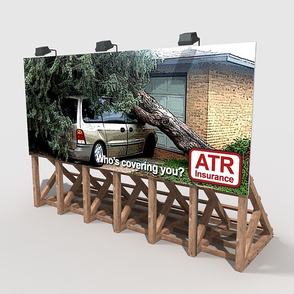 3d model billboards