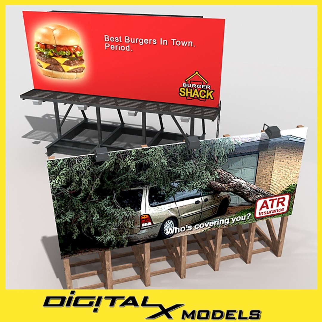 3d Model Billboards