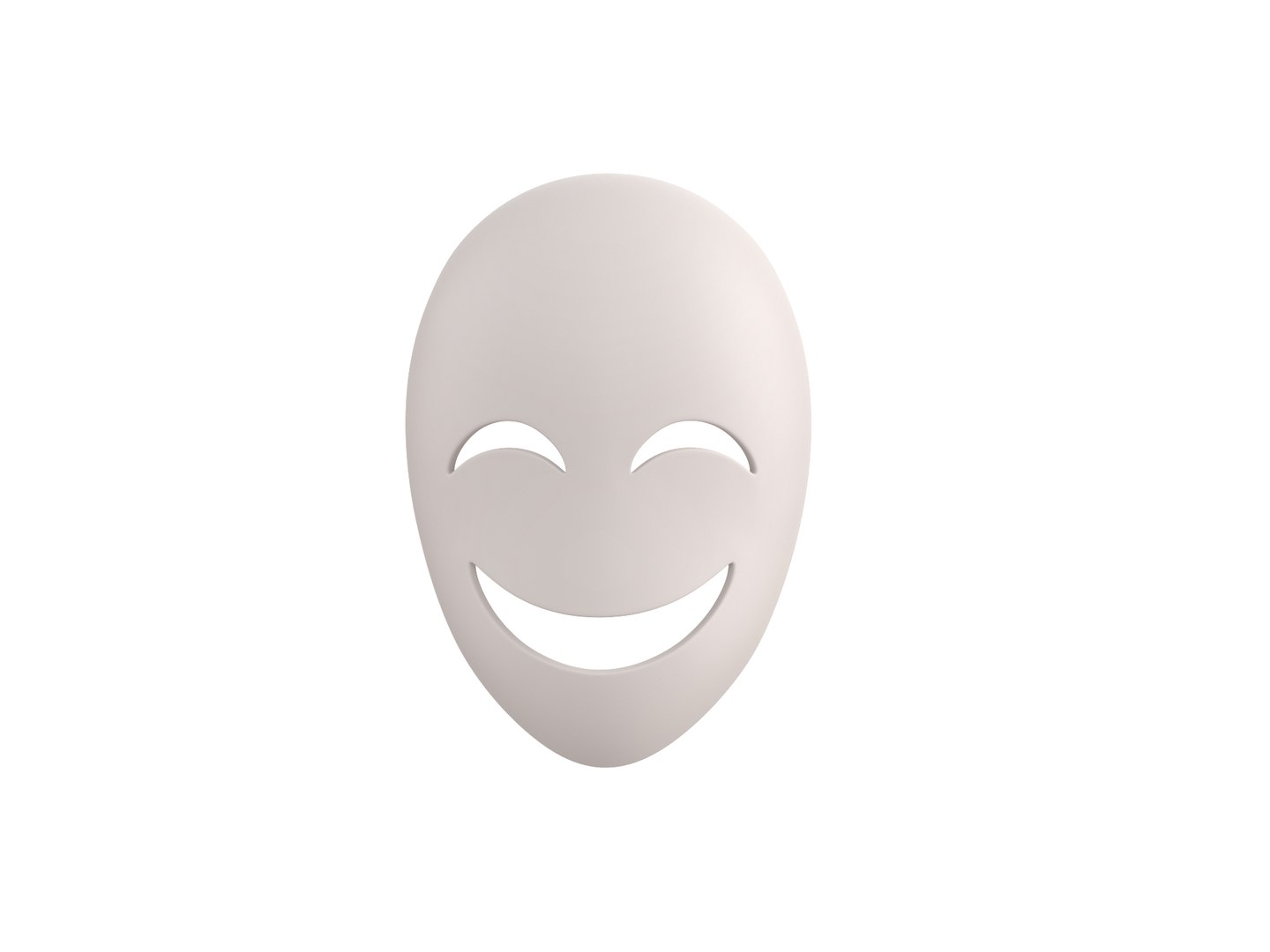 Prop058 Happy Mask Model - TurboSquid 1864020
