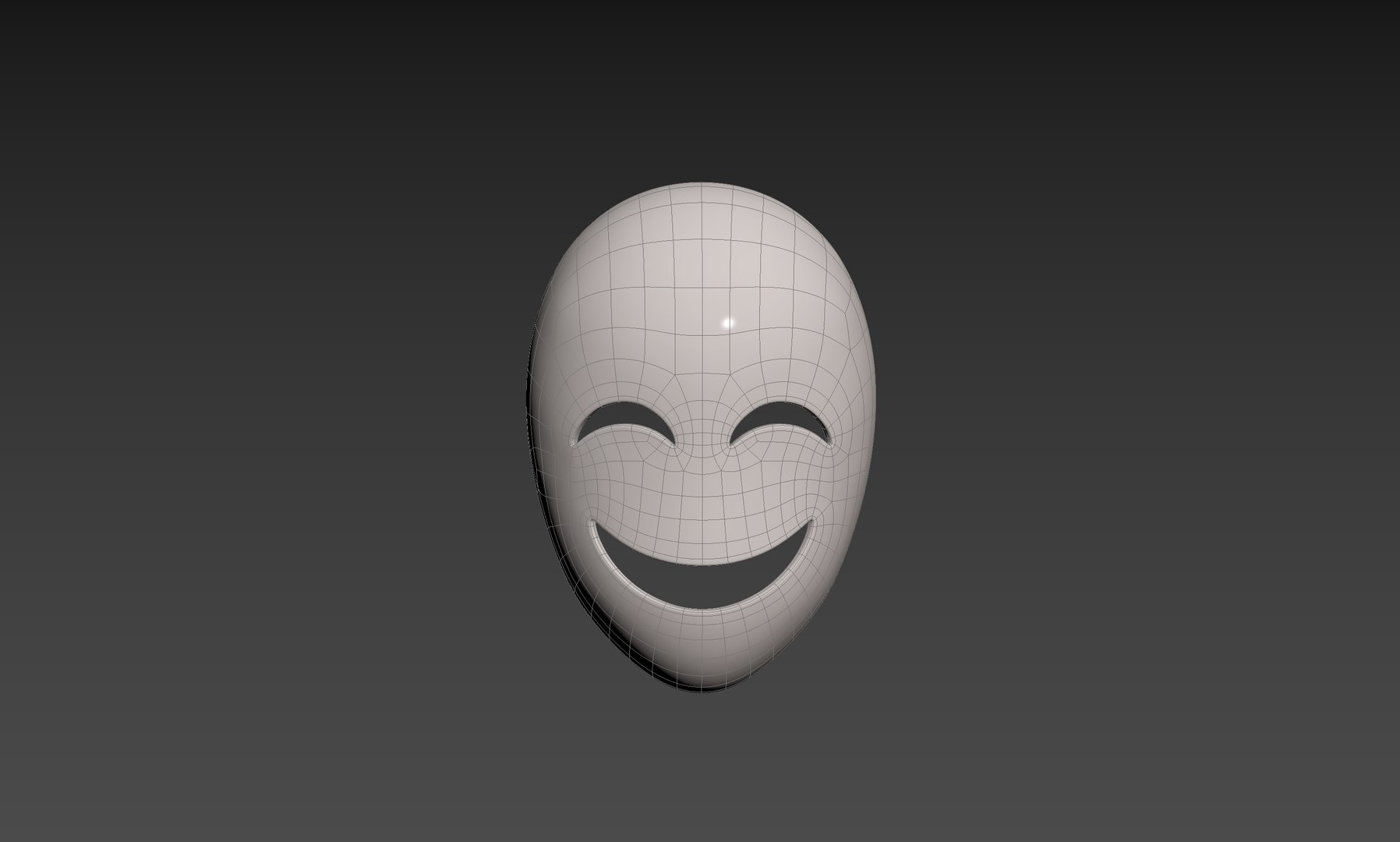 Prop058 Happy Mask Model - TurboSquid 1864020