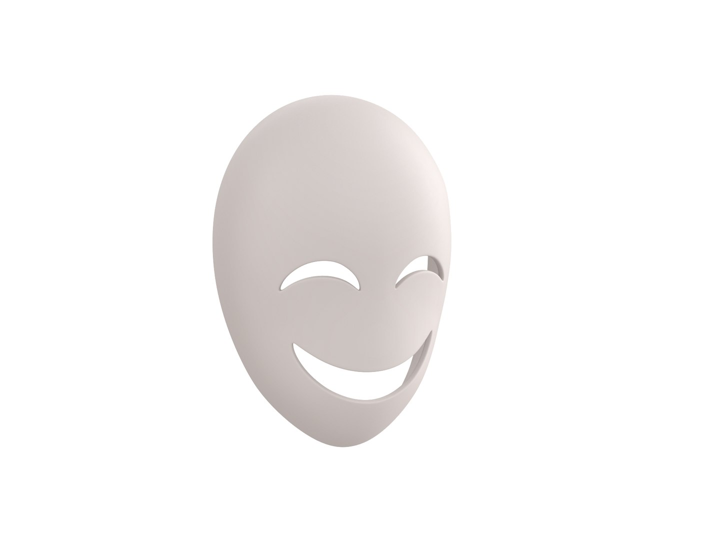 Prop058 Happy Mask Model - TurboSquid 1864020