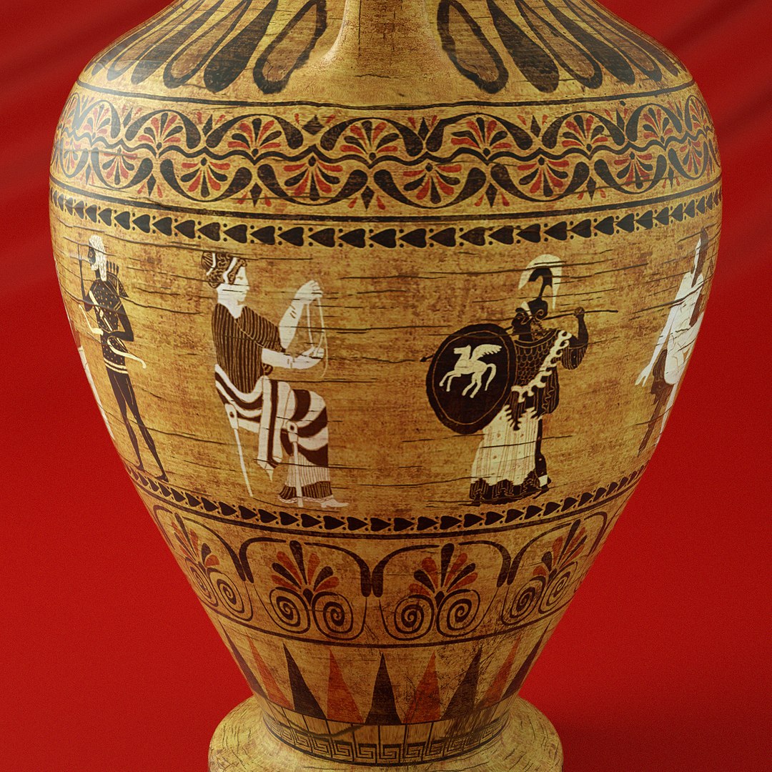 Vase Ancient 3d Model