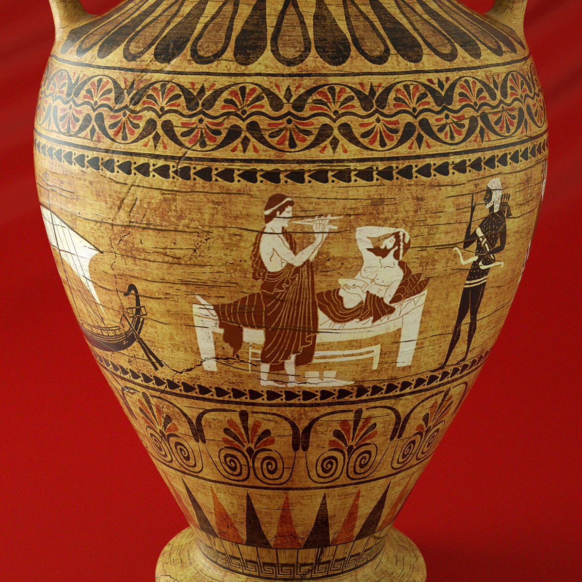 vase ancient 3d model