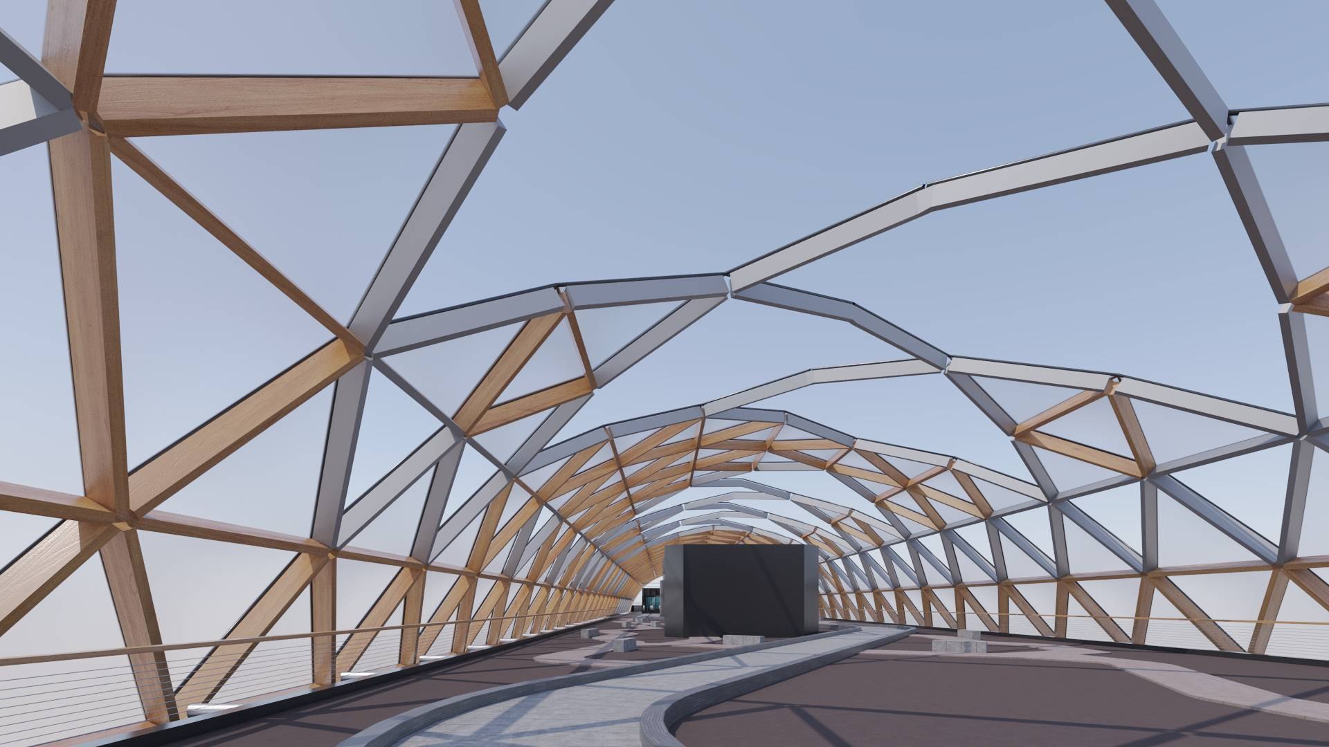 Crossrail Place Station Building 3D Model - TurboSquid 1944074