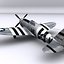 3d P-47 Thunderbolt Fighter P-47d Model