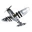 3d P-47 Thunderbolt Fighter P-47d Model