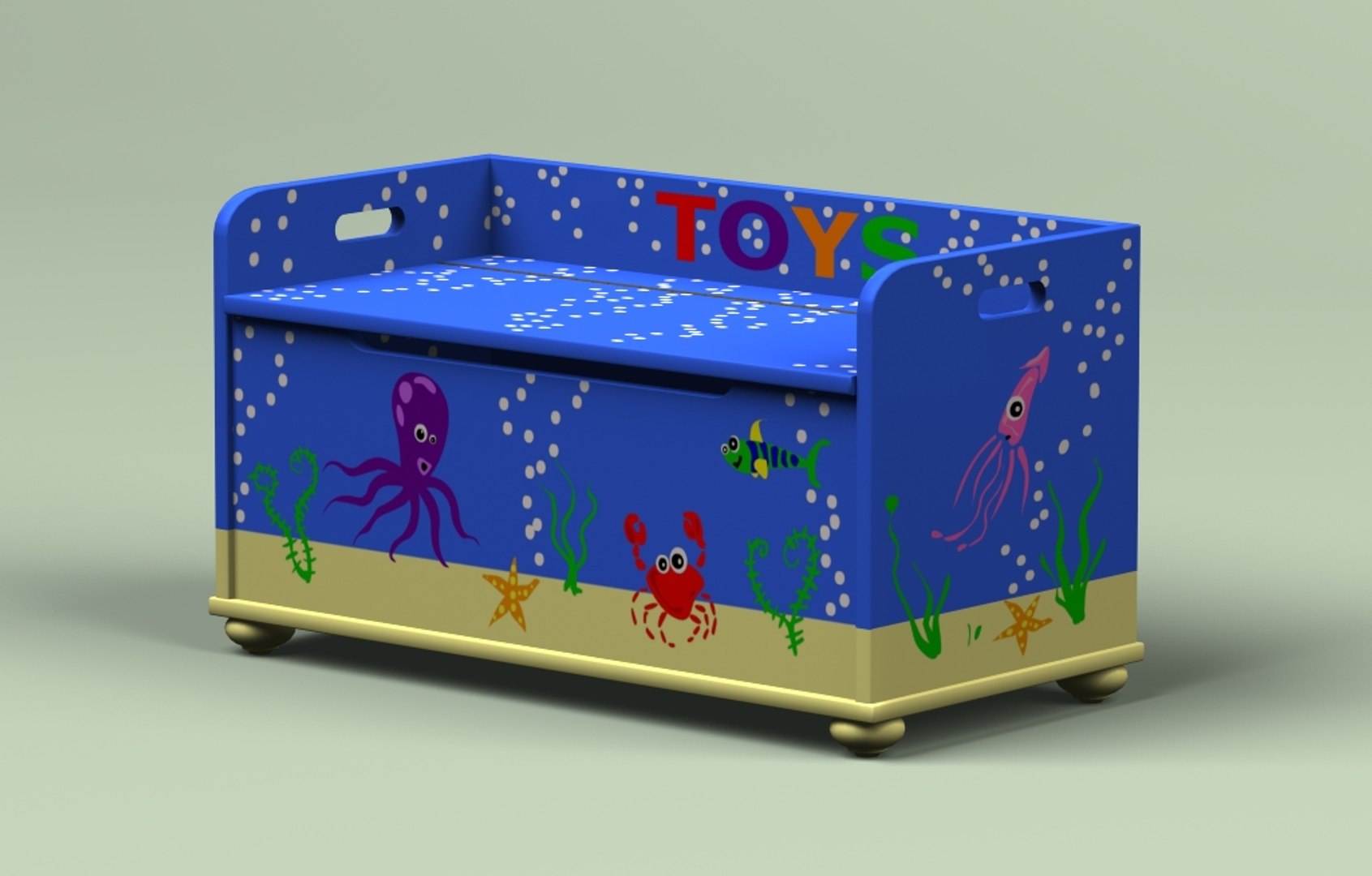 Lwo Fun Toybox Toy Box