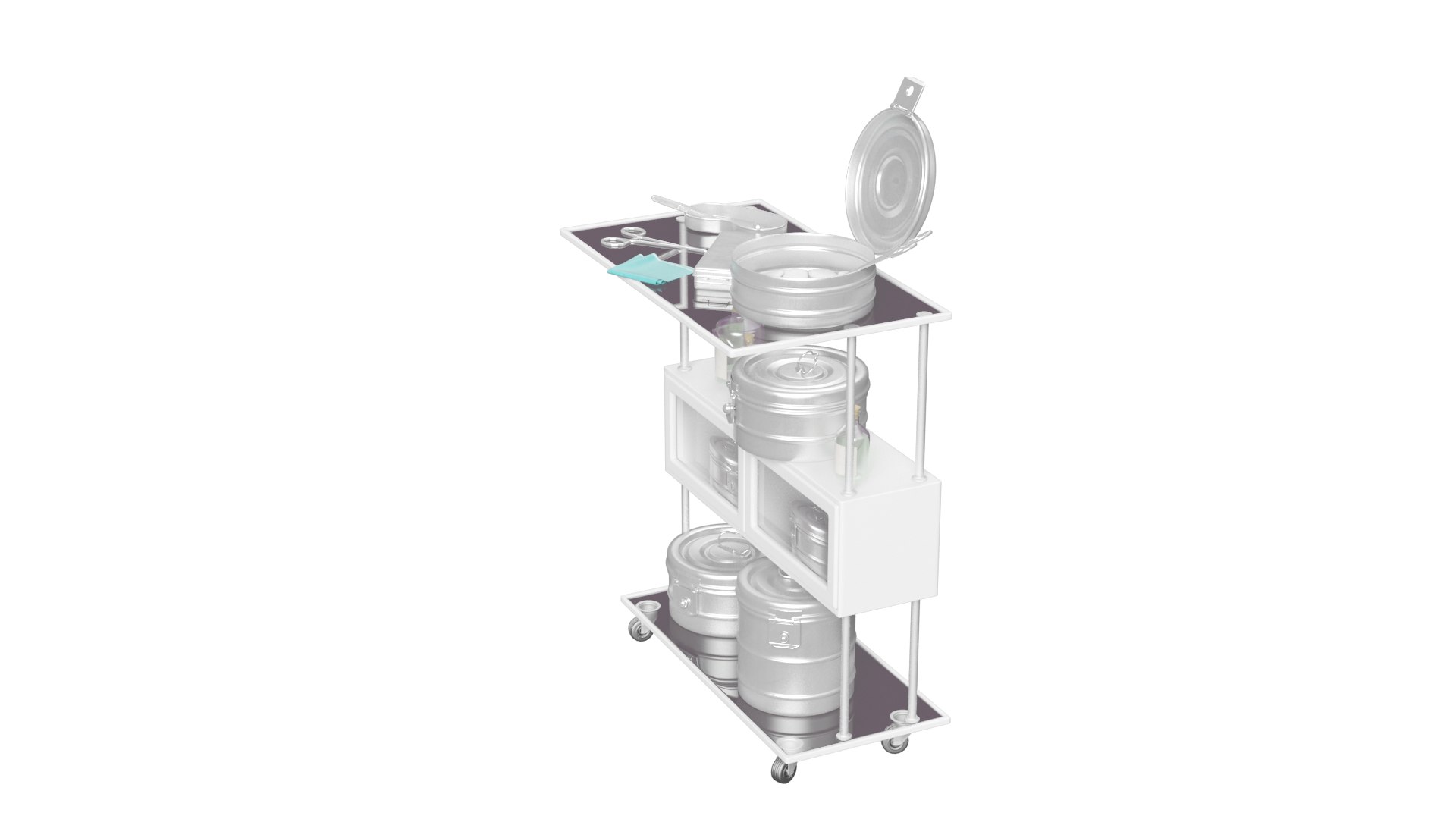 Console medical 3D model - TurboSquid 1677551