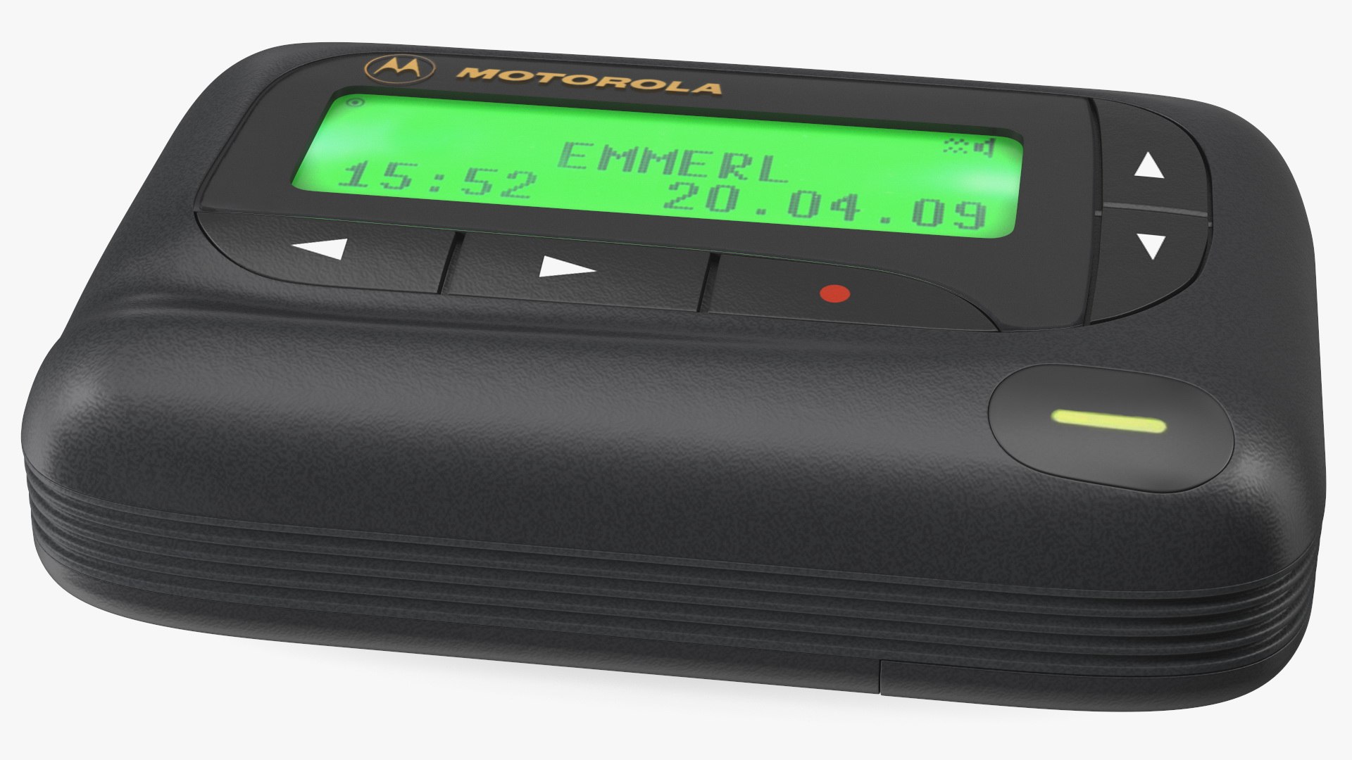 3D Motorola Scriptor LX4 Pager Screen On Model - TurboSquid 1948575