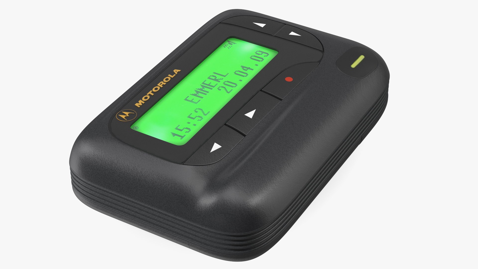 3D Motorola Scriptor LX4 Pager Screen On model - TurboSquid 1948575