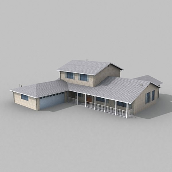 building house 3d model