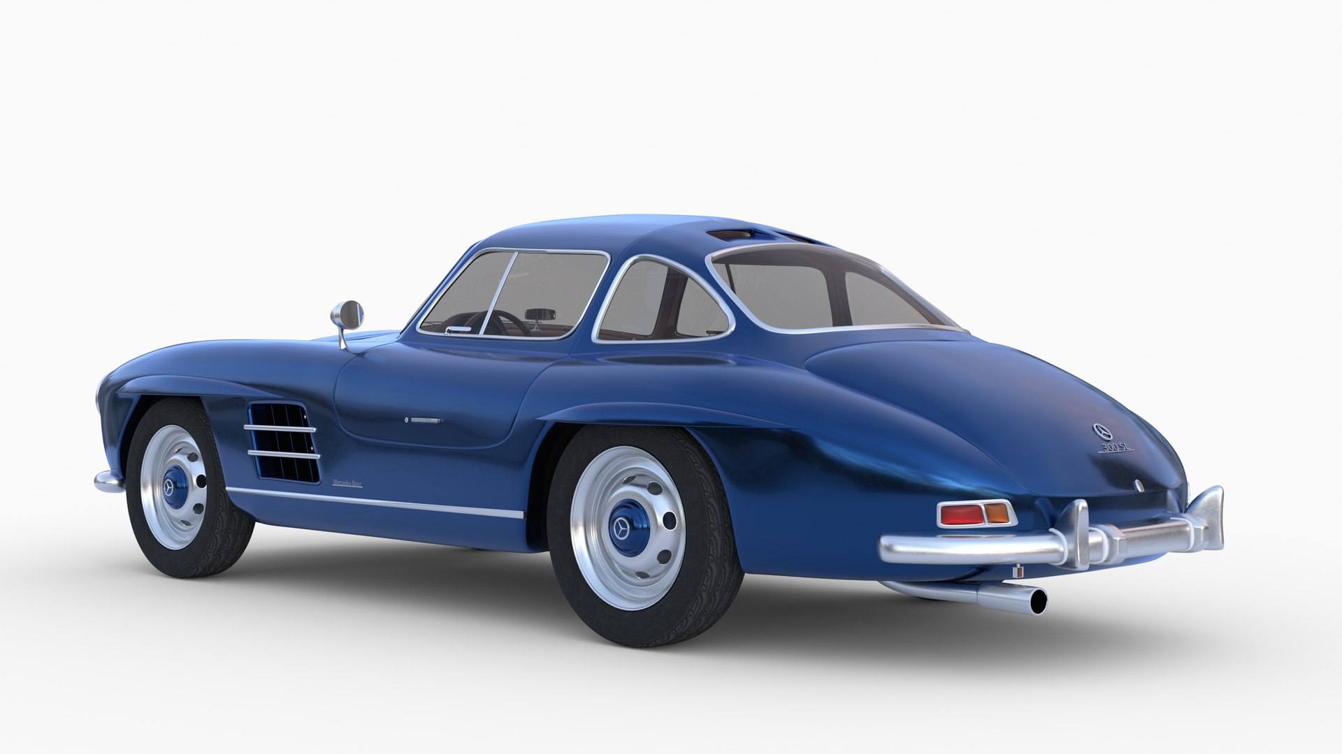Free Mercedes Benz 300 SL 3D Model - TurboSquid 2043659