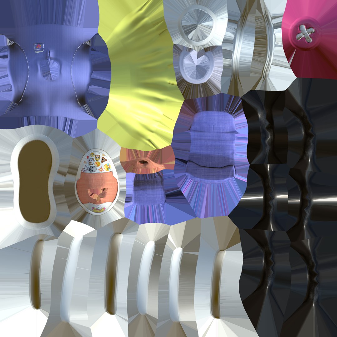 3D Eva Child Cartoon Model - TurboSquid 1804096