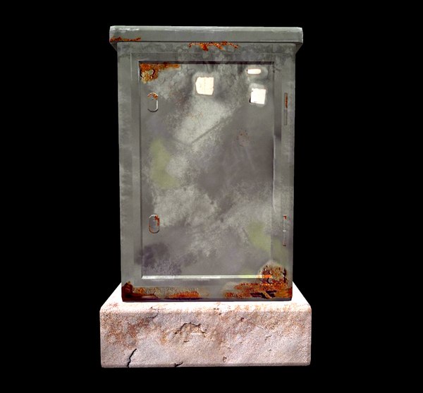 fuse box pbr ready 3d model
