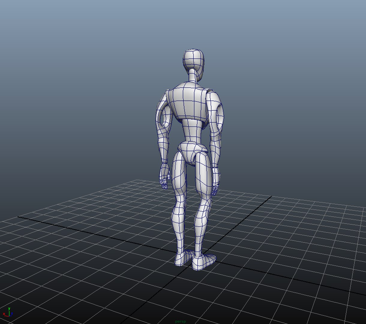 3d polygons simple model