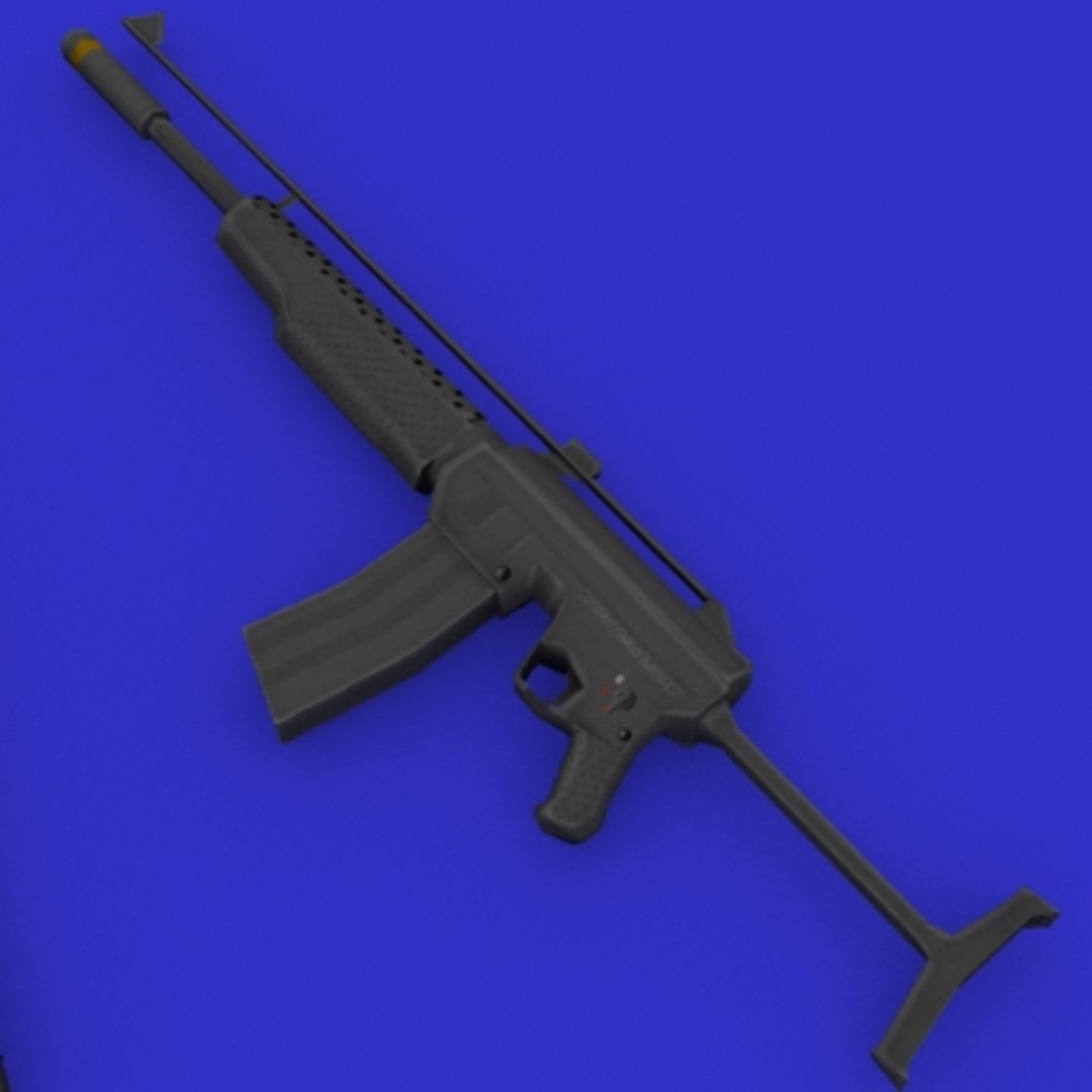 Lwo Cyberpunk Assault Rifle