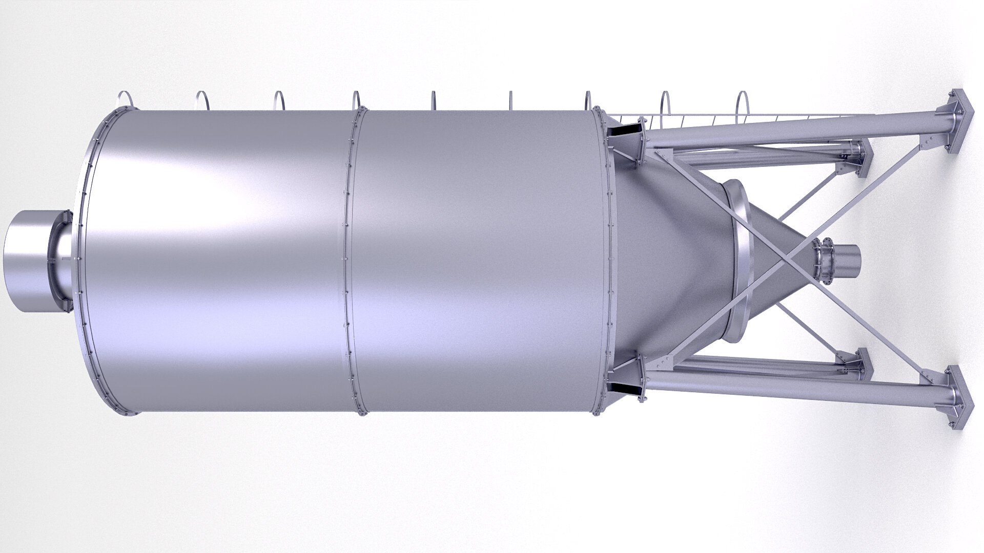 3D Model Silo Cement - TurboSquid 1575022