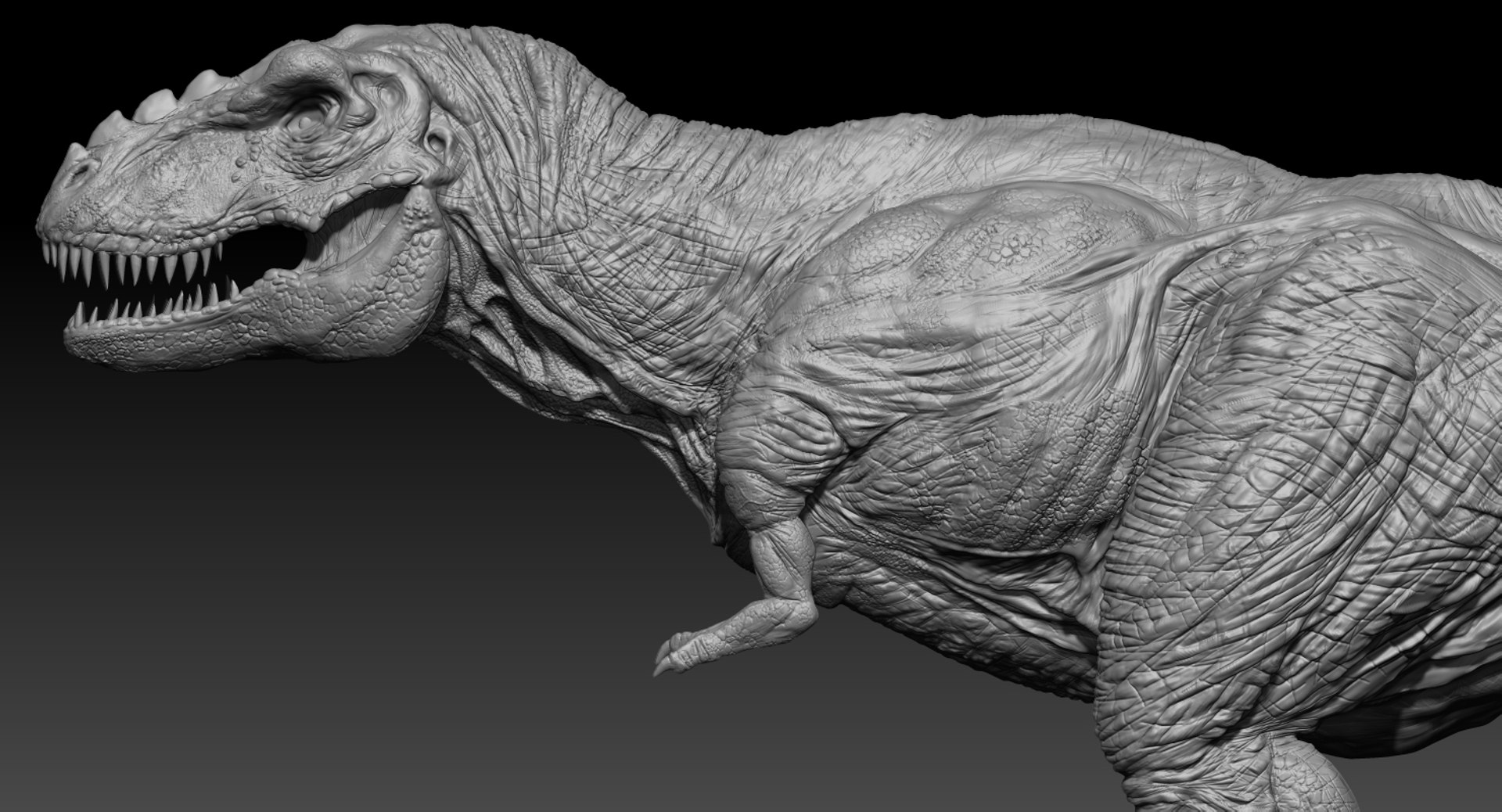 V-ray rigged rex 3D model - TurboSquid 1344302