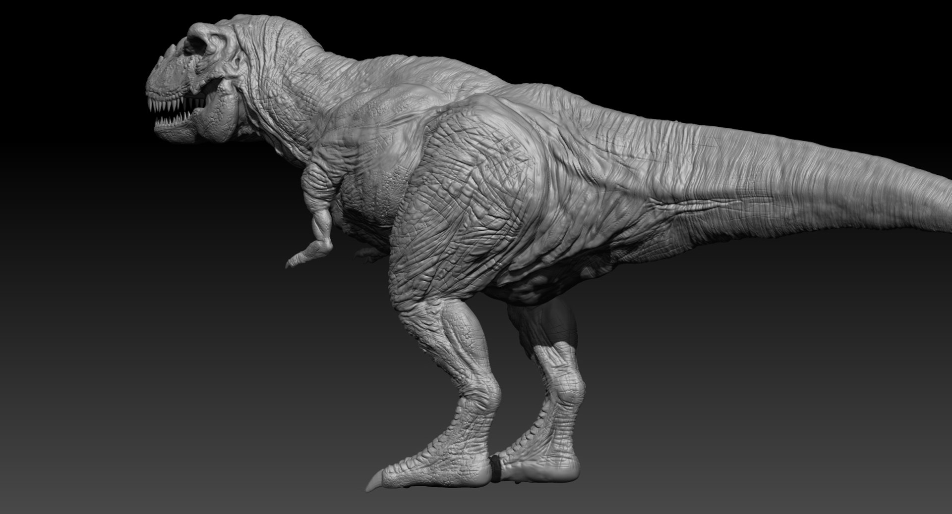 V-ray rigged rex 3D model - TurboSquid 1344302