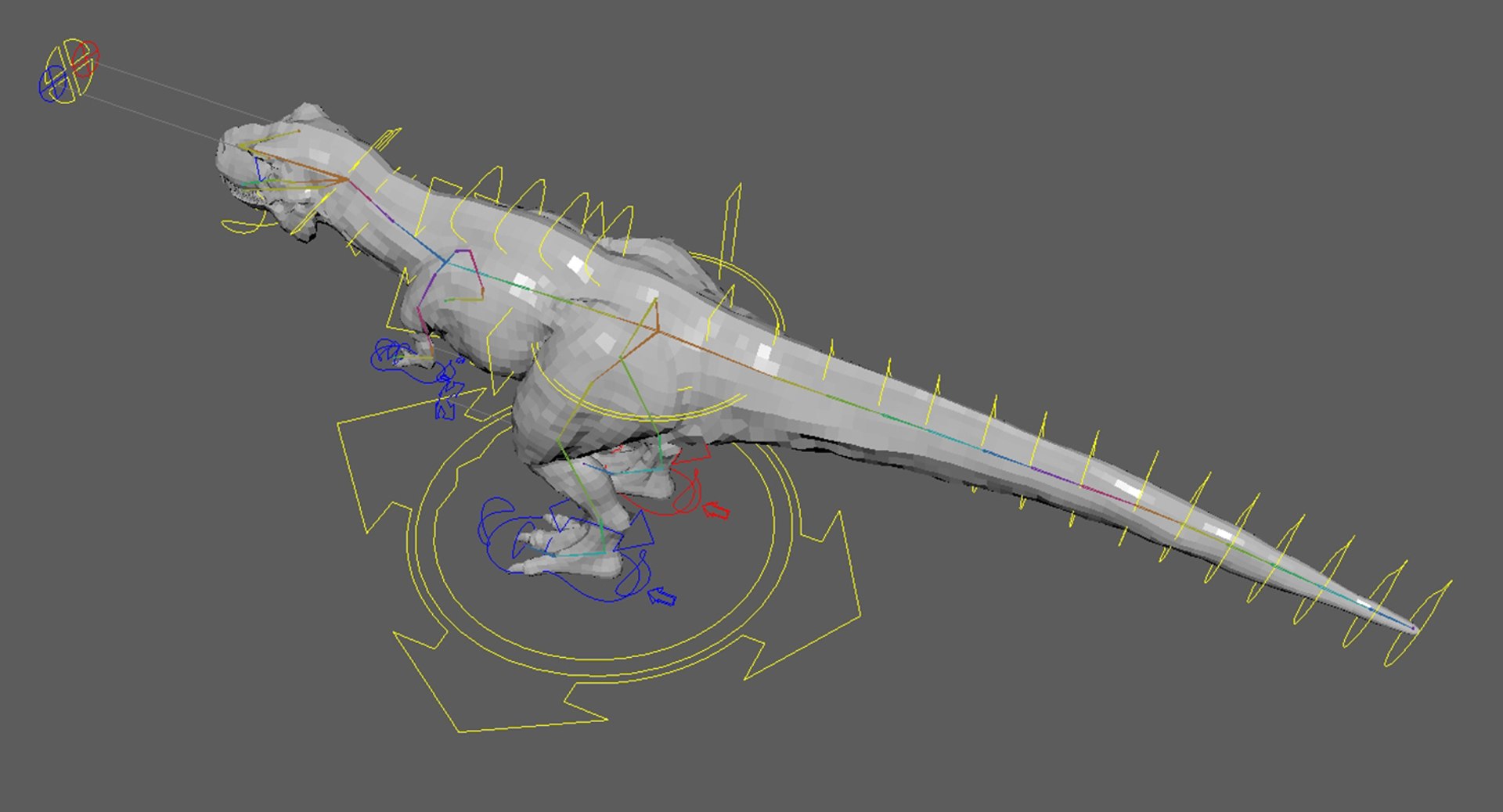 V-ray rigged rex 3D model - TurboSquid 1344302