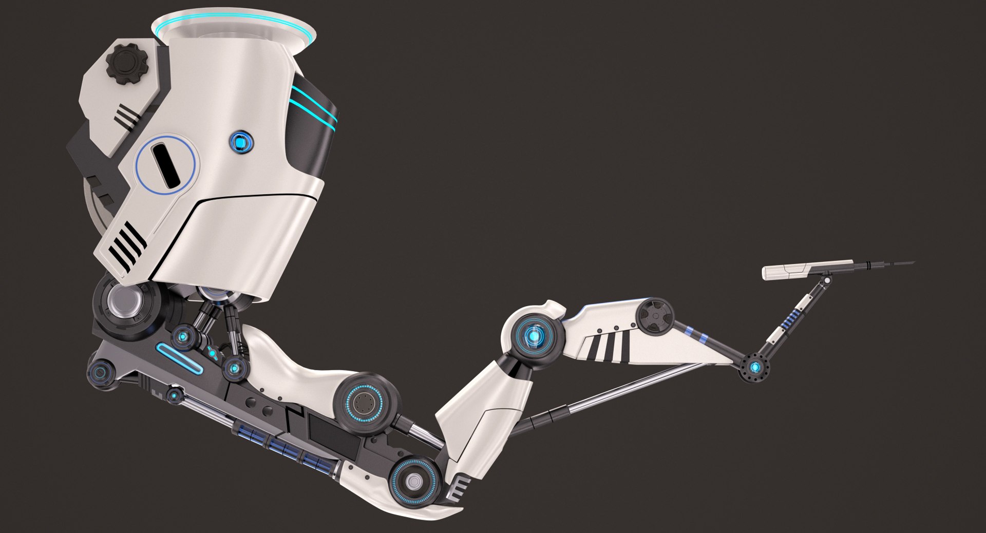 Robotic Arm Stylized 3D Model - TurboSquid 1232603