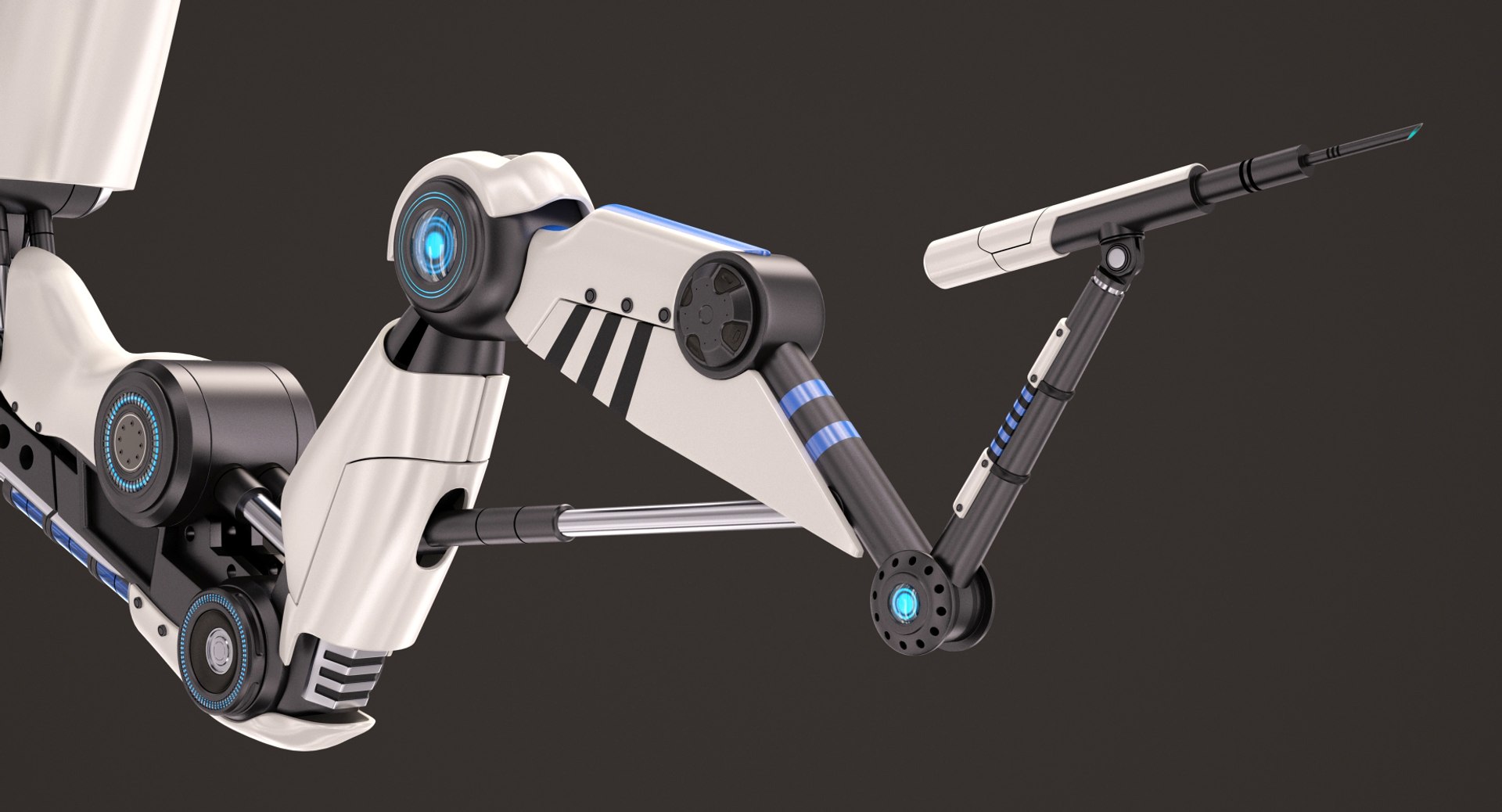 Robotic Arm Stylized 3D Model - TurboSquid 1232603